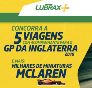 Promoção Lubrax+ GP da Inglaterra 2019 – Achei Promoção - Dicas de ...