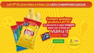 Promoção Lay's te leva para a final da UEFA Champions League – Achei ...