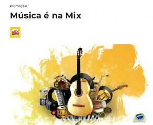 Promoção Música é na Mix – Achei Promoção - Dicas de sorteios e promoções